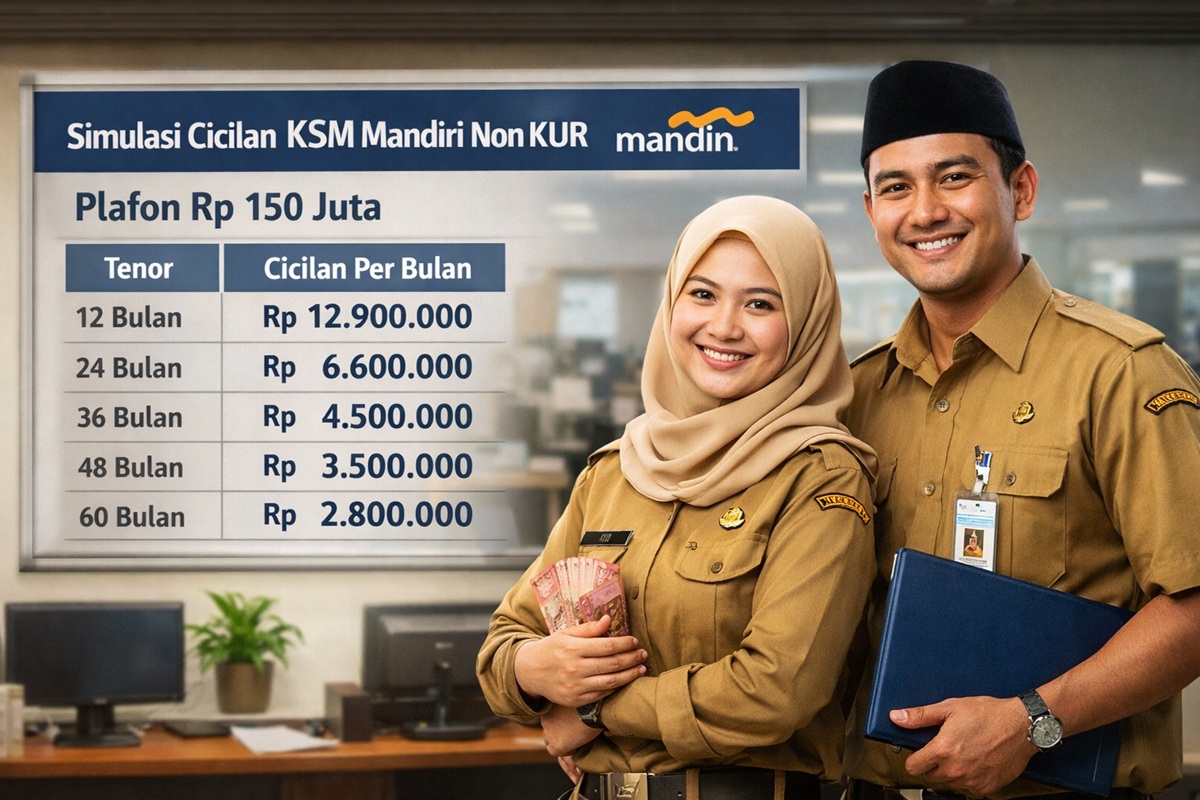 Bank Mandiri Buka KSM Non KUR Februari 2026, PNS PPPK Bisa Ajukan ...