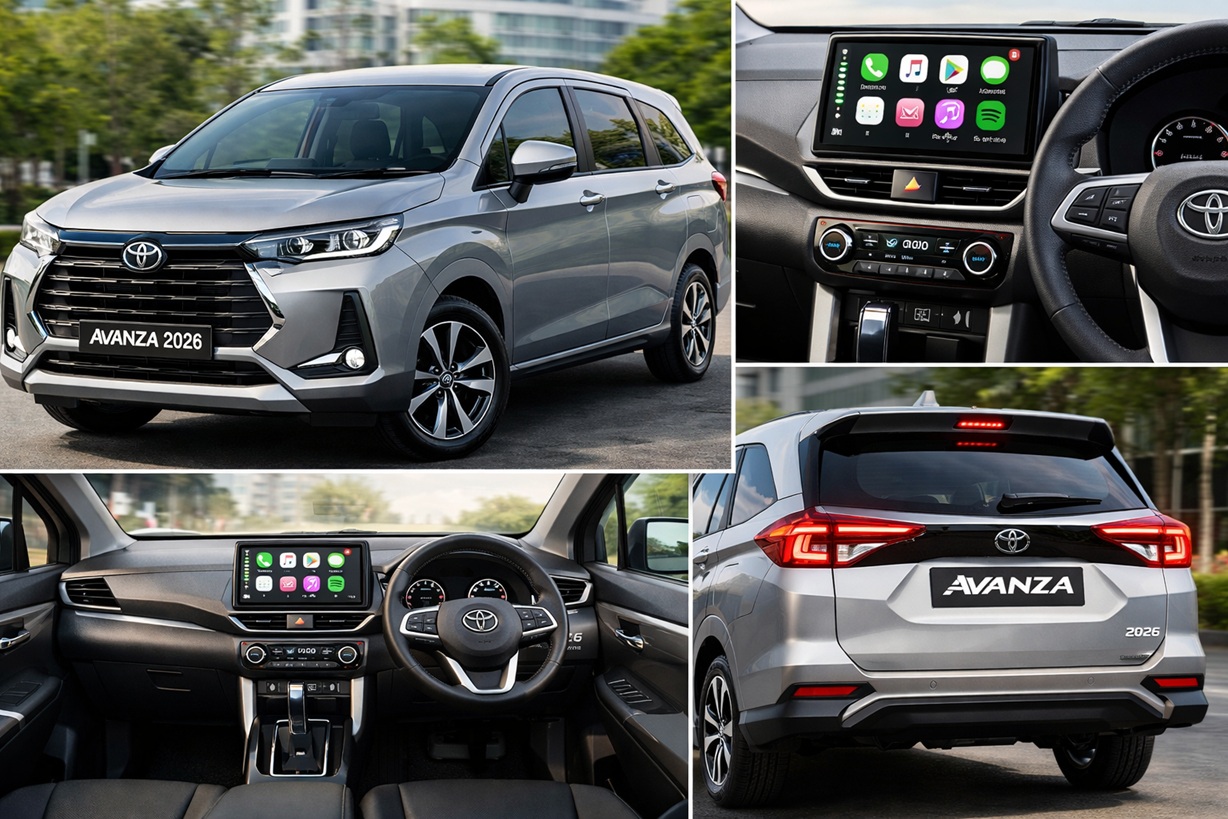 Toyota Avanza 2026: Wajah Baru Lebih Elegan, Kabin Nyaman untuk ...