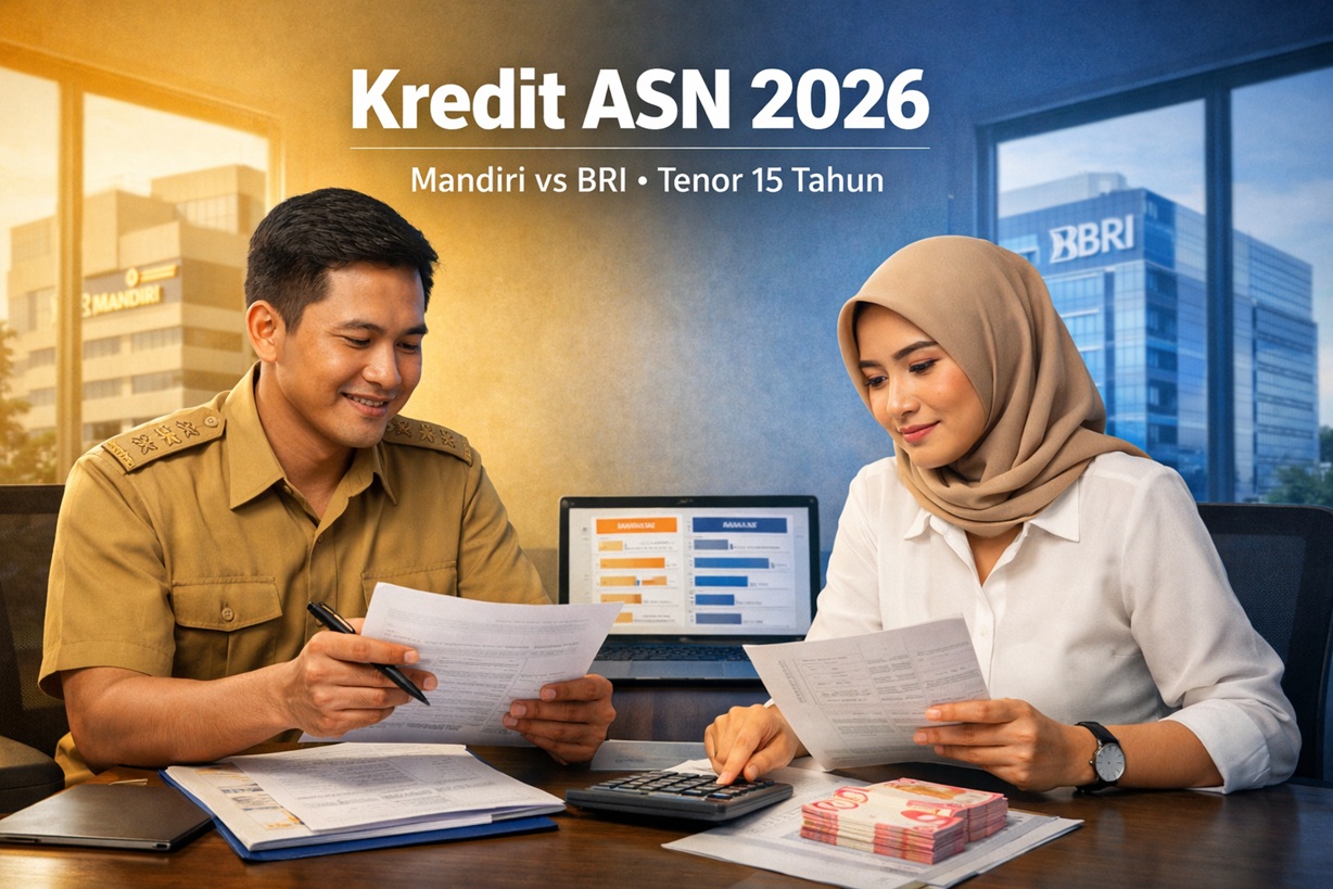 Adu Kuat Pinjaman ASN 2026: KSM Bank Mandiri vs BRIGuna Karya BRI, Mana ...