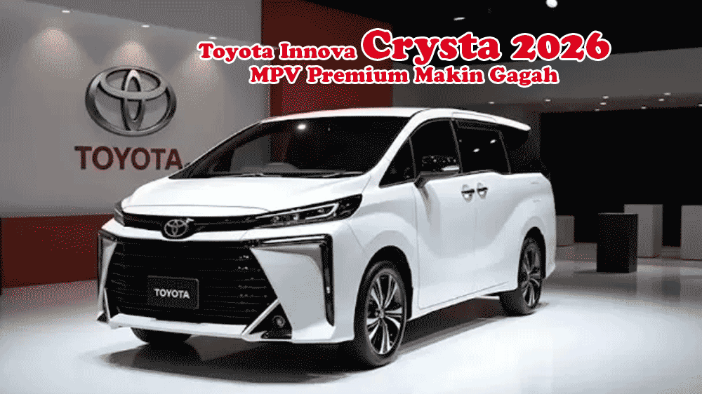 Toyota Innova Crysta 2026: MPV Premium Makin Gagah, Fitur Mewah dan ...