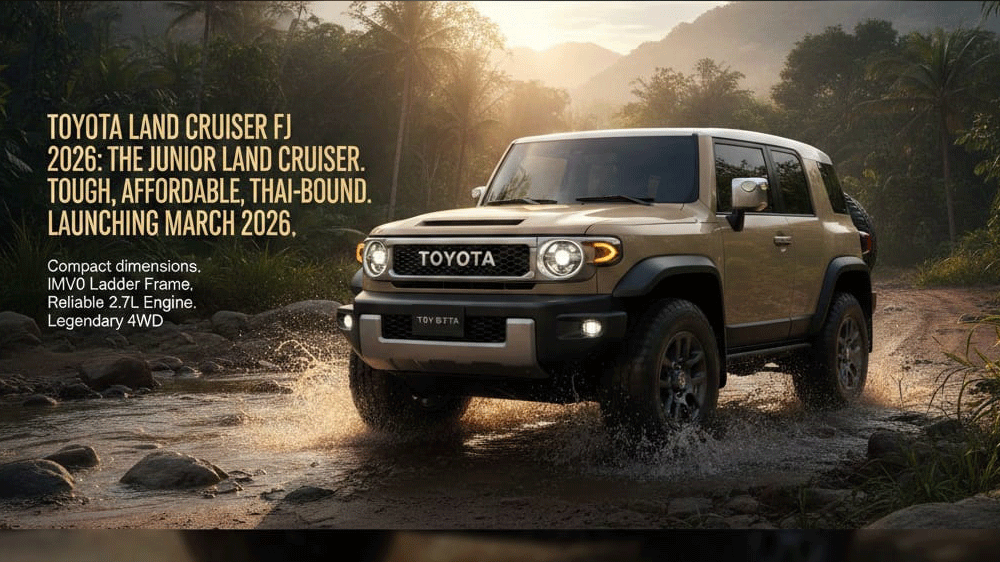 Toyota Land Cruiser FJ 2026: “Junior Land Cruiser” yang Bikin SUV ...