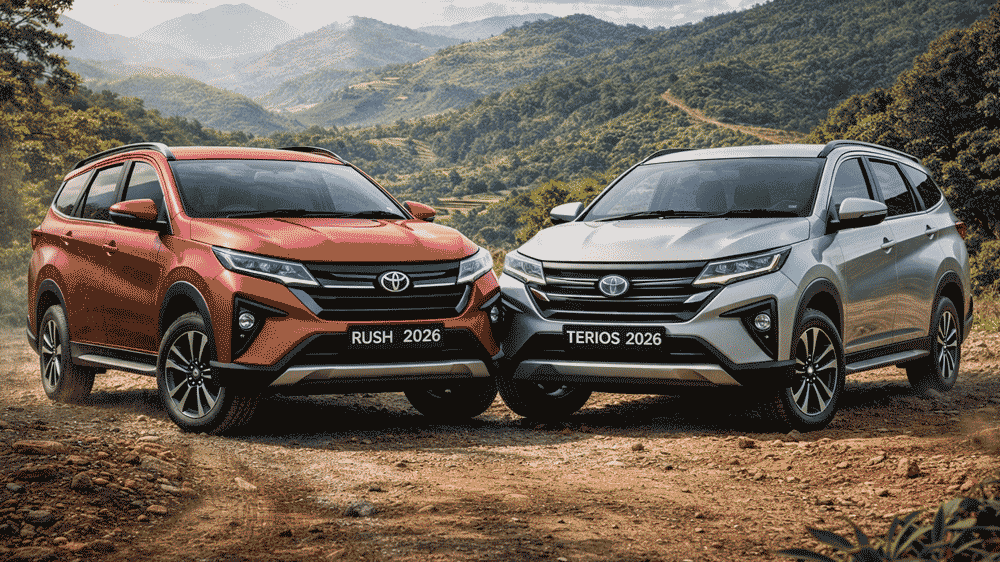 Toyota Rush 2026 vs Terios 2026: SUV Kembar RWD yang Masih Paling Masuk ...